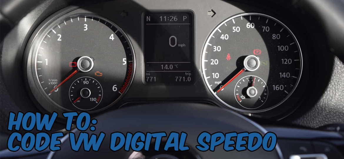 VCDS How To - Activate Big Digital Speedo On MFD / DIS – MPH
